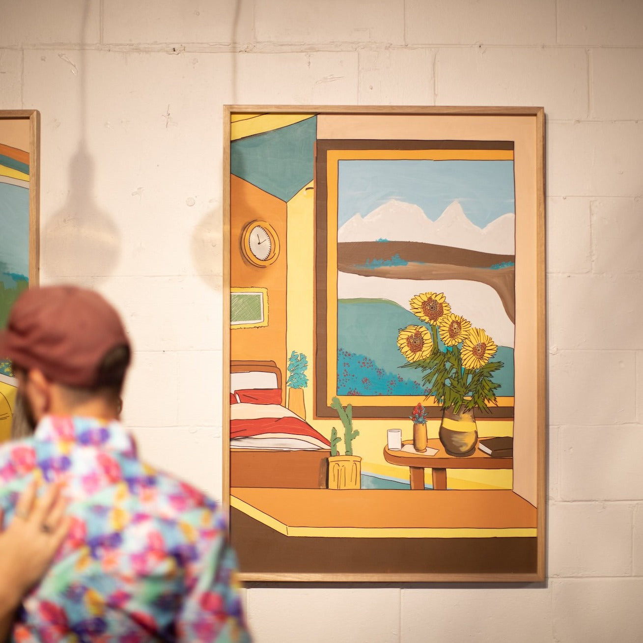 Mountain View (Serfaus) Original Artwork | Daniel Pap Art